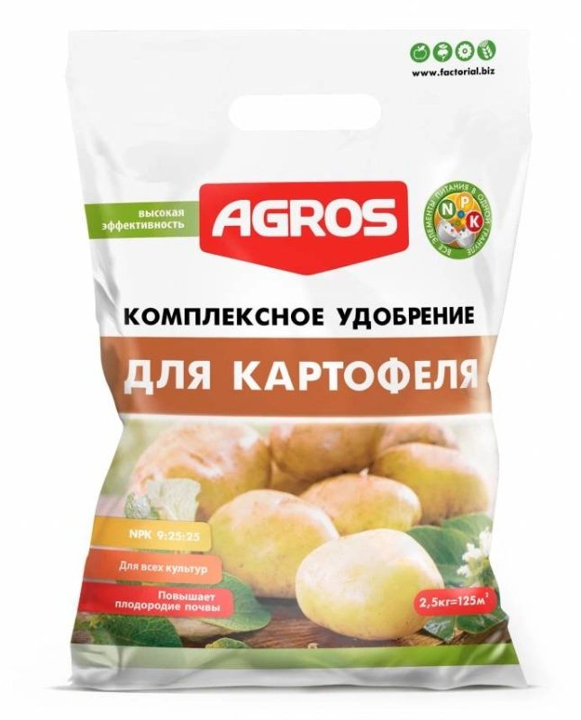 Удобрение комплексное для картофеля "Лучшая формула" 2,5 кг купить в ...